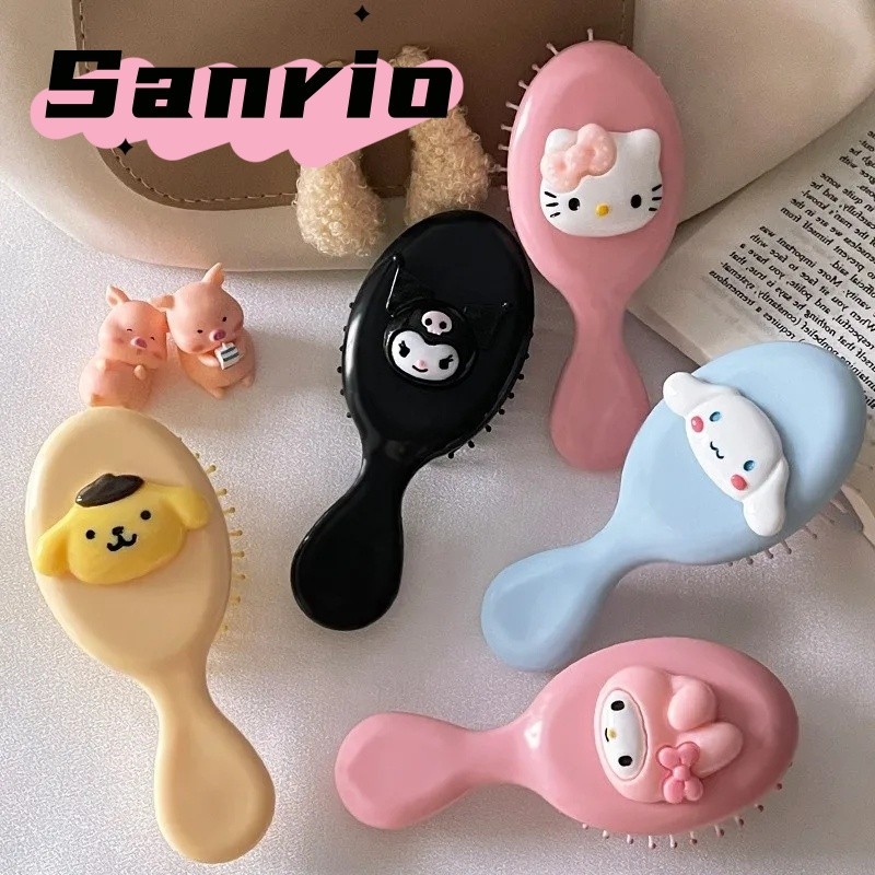 Hello Kitty Kawaii Cartoon Air Cushion Comb Cute Sanrio Kuromi ...