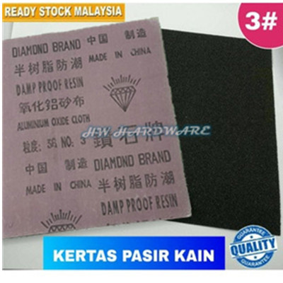 KERTAS PASIR KAIN UNTUK BESI, KAYU, DINDING SIMEN /ABRASIVE EMERY CLOTH ...