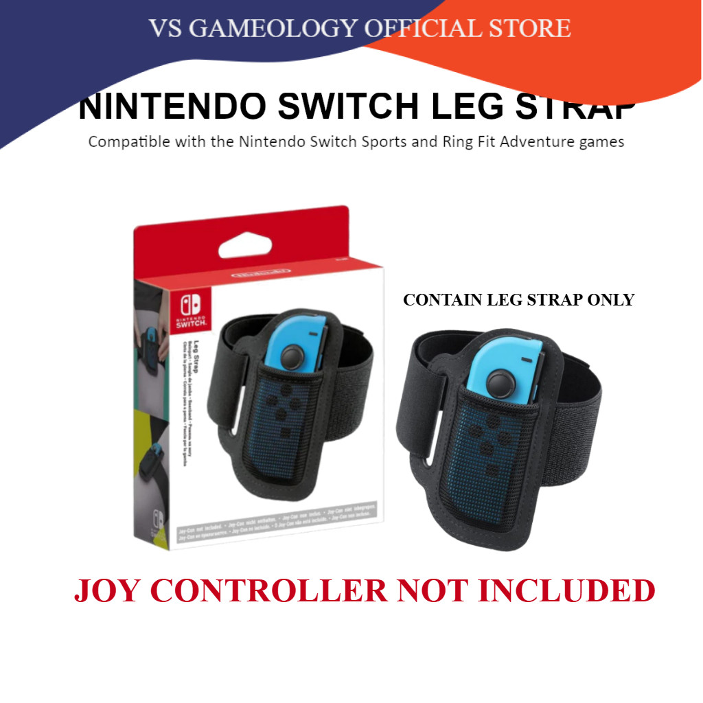 (READY STOCKS) NSW Nintendo Switch LEG STRAP ONLY | ORIGINAL NINTENDO ...