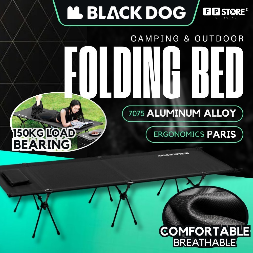 [ COD READY STOCK ] BLACKDOG Bed Military Bed Outdoor Camping Cot ...