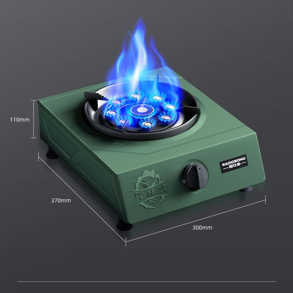 Desktop gas stove, kitchen natural gas liquefied gas gas stove, first ...
