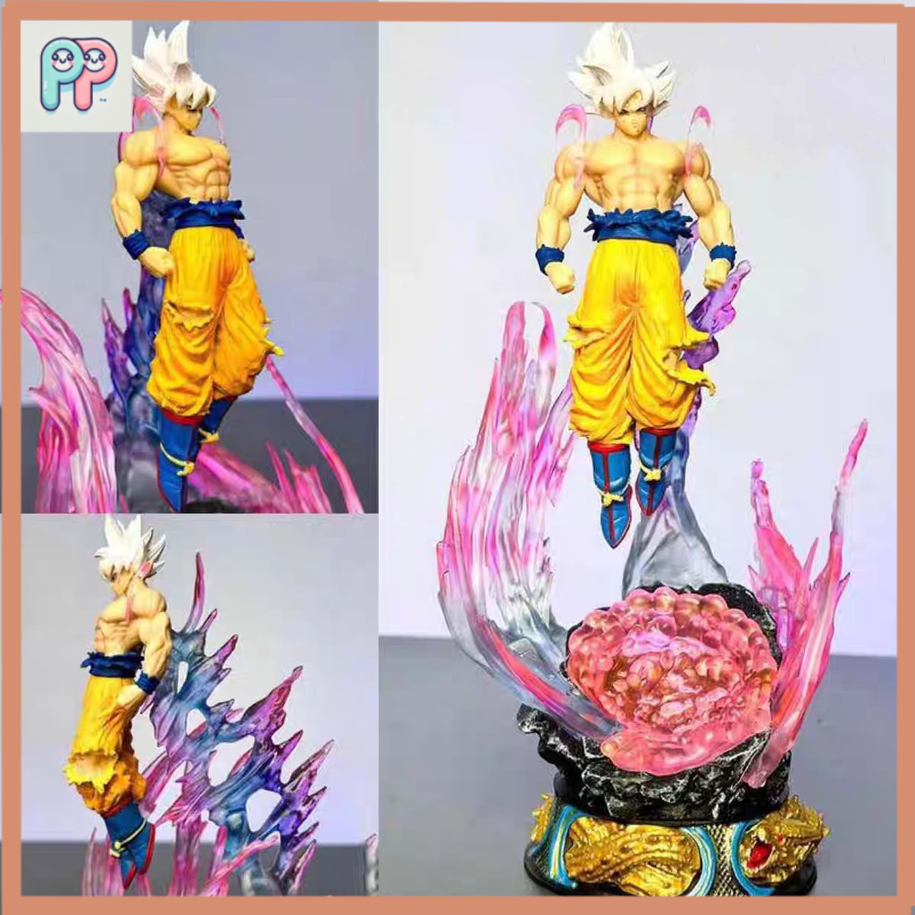 Dragon Ball Super GK Son Goku Ultra Instinct Light Up Figure Statue ...