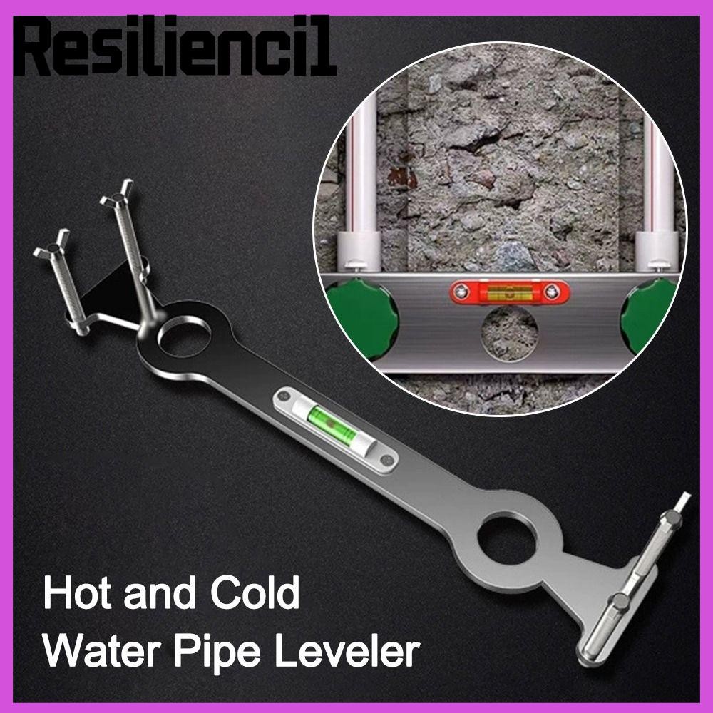 RESILIENCI1 Hot and Cold Water Pipe Leveler, Stainless Steel with ...