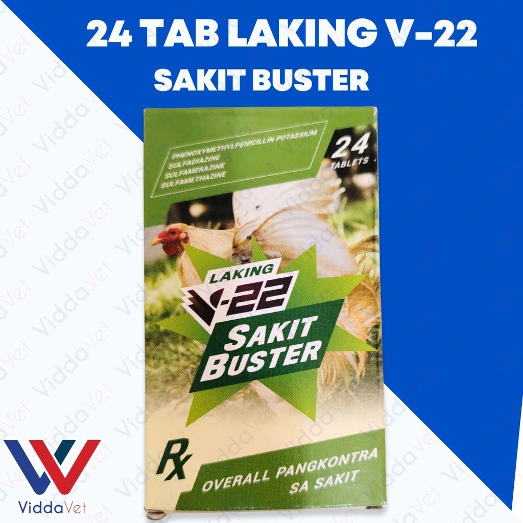 Laking V22 Sakit Buster 24 Tablets for Pet Care | Shopee Malaysia