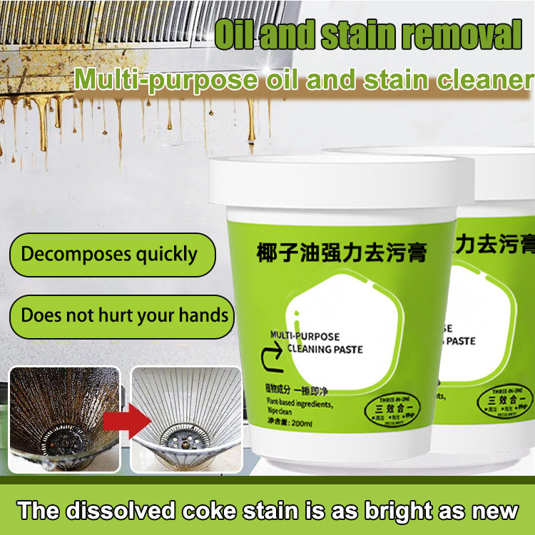 Cleaning Paste Phytochemicals Powerful Degreasing Cleaner Gentle ...