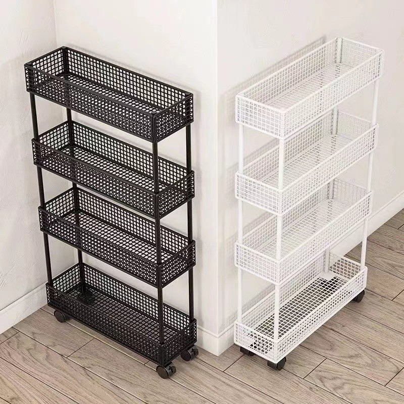 Kitchen Crack Storage Rack Multi-Functional Narrow-Gap Seasoning ...