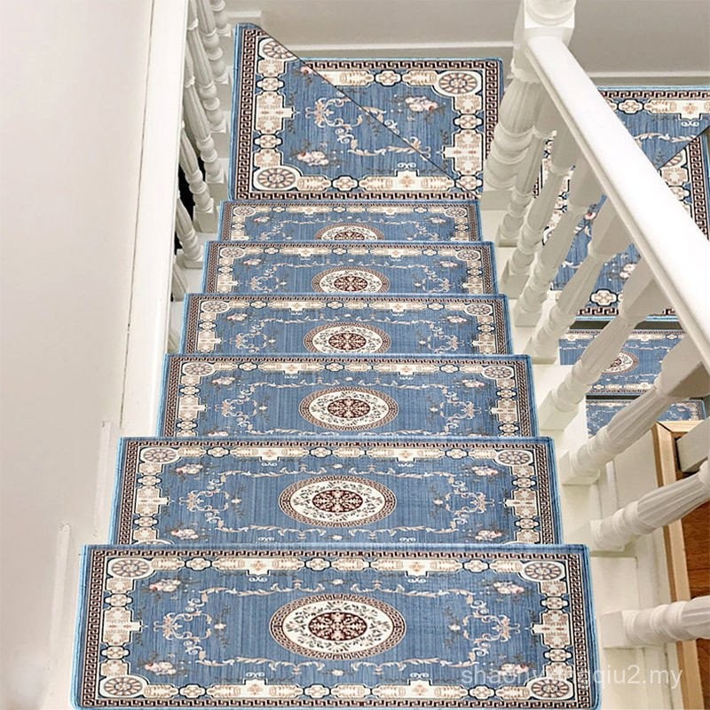 Stair Step Mat Self-Adhesive Solid Wood Stair Anti-Slip Mat Simple Use ...