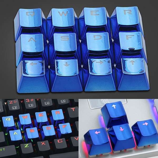 keycaps P PBT Unique Transparent Keycap Green Axis Anime Game Eating ...