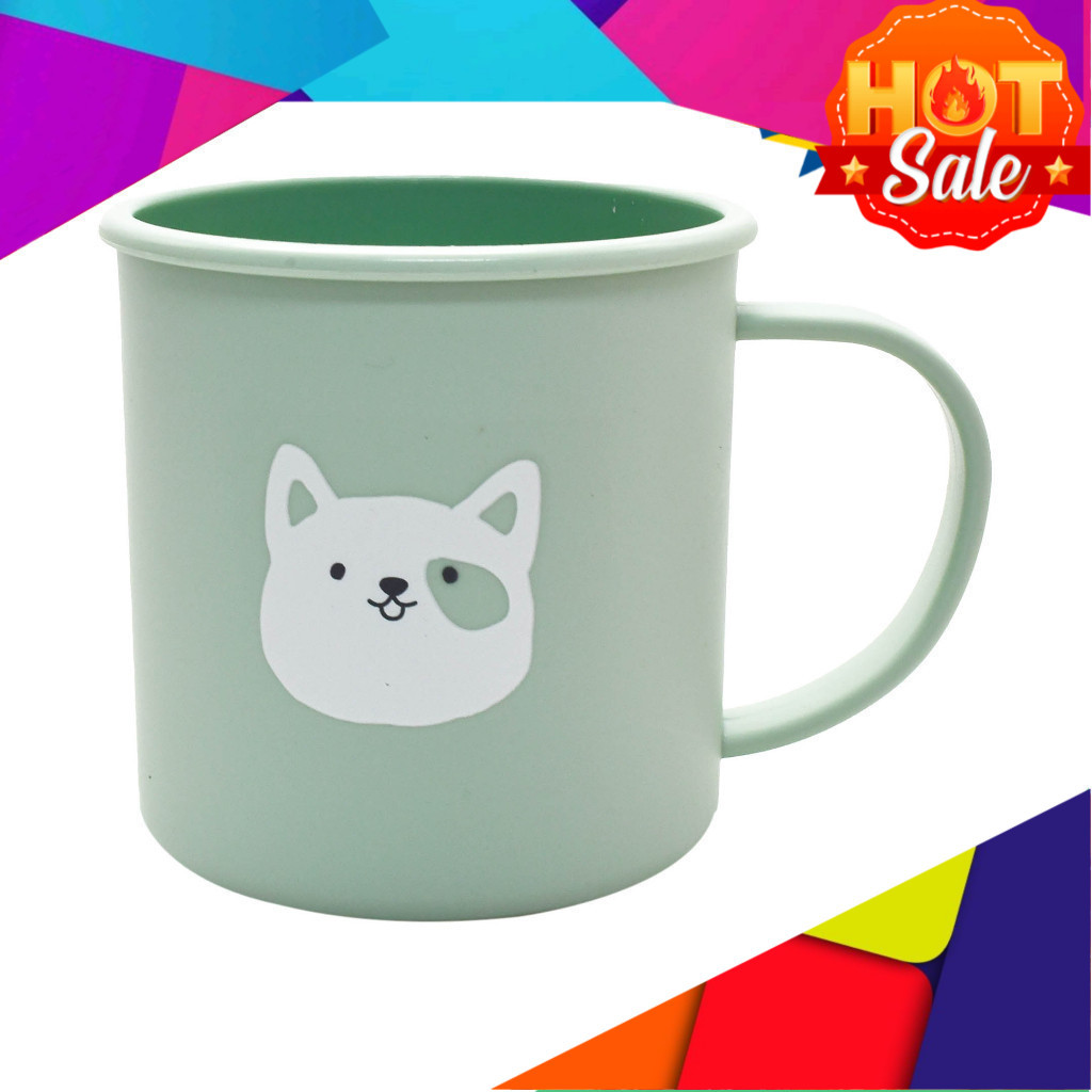 Mug Kanak-kanak, Mug Plastik Kartun, Cawan Kartun, Cartoon Mouthwash ...