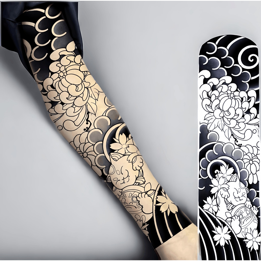 Hgxc Influencer Same Style Tattoo Stickers Tattoo Stickers Cartoon ...