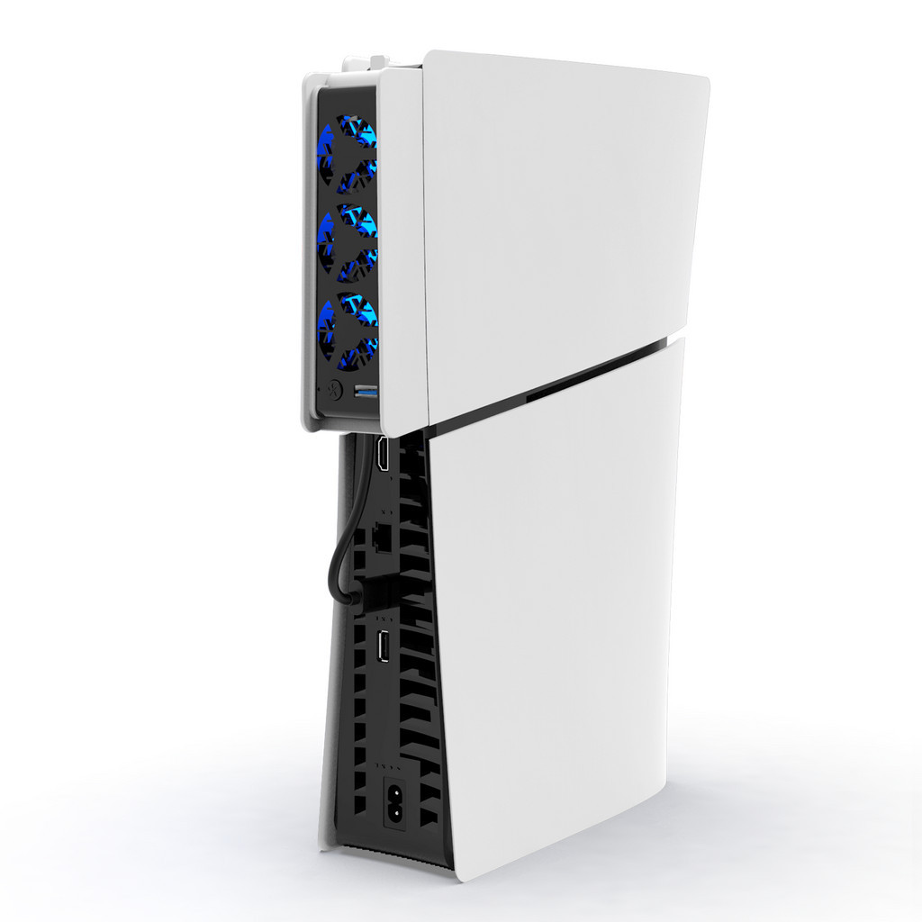 For PS5 Slim console temperature control cooling fanfor PS5 slim gaming ...