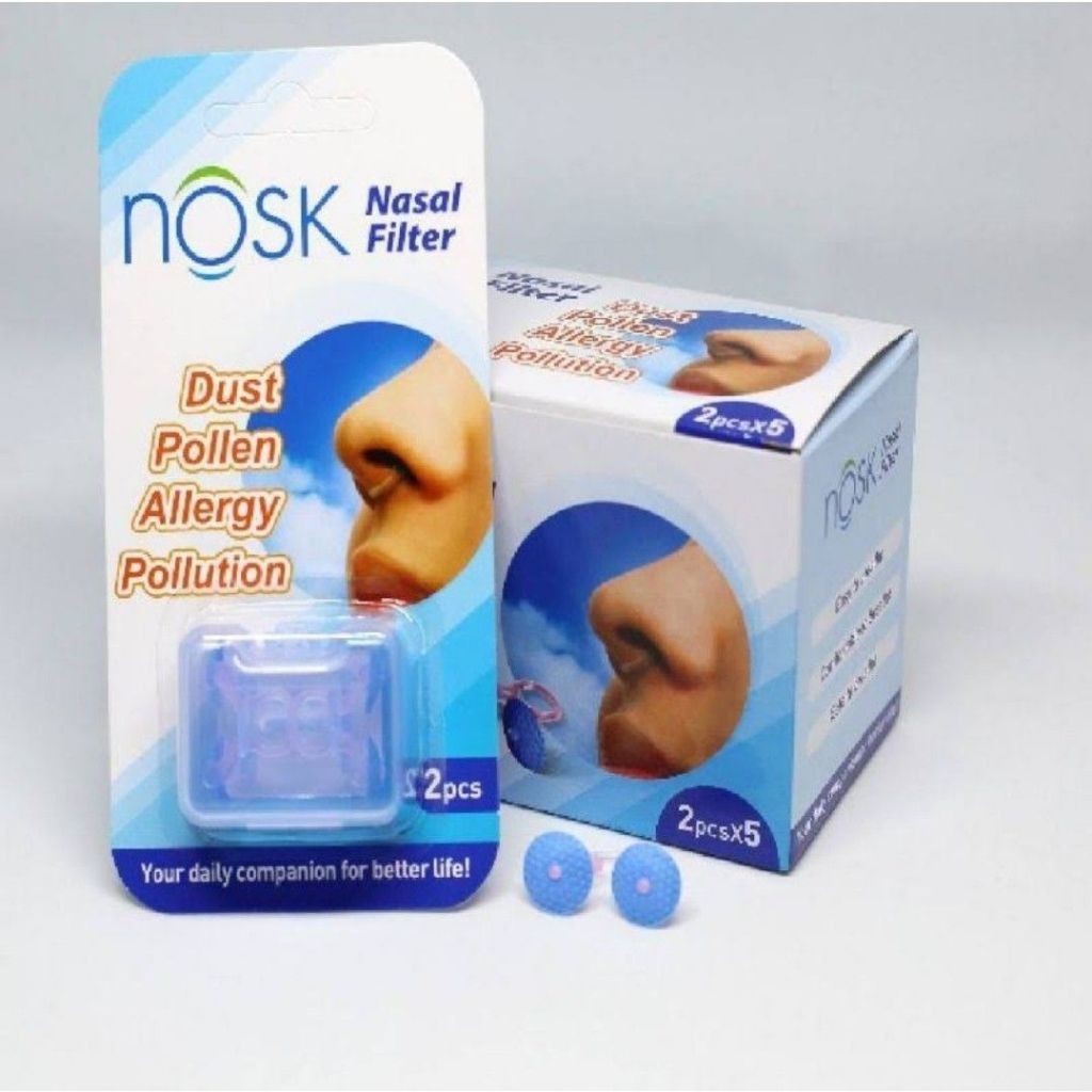 NOSK Nasal Filter (for Haze protection / Haji Umrah travel) | Shopee ...