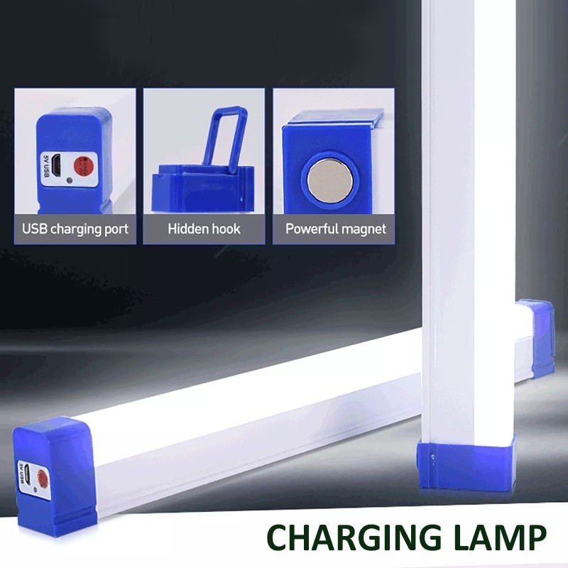 LED Light Emergency light Night market Light USB Rechargeable Emergency ...