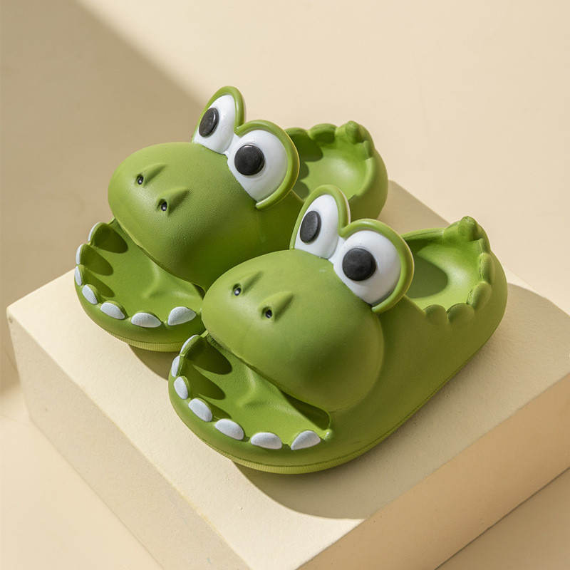 Unisex Adult-child Cute Cartoon 3D Hippo Slippers Beach Outdoor Wear ...