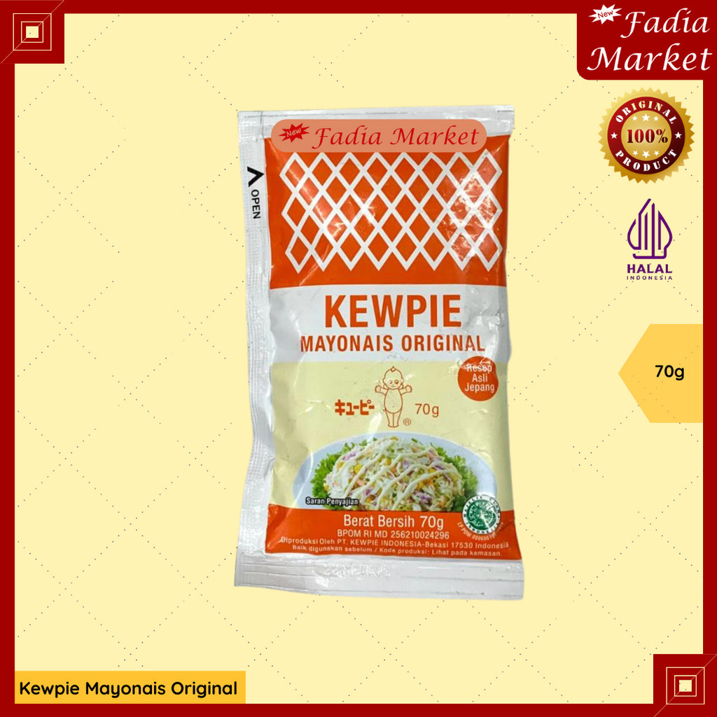 Kewpie Mayonnaise Sauce Mayonais Sauce Original 70g Sachet | Shopee Malaysia