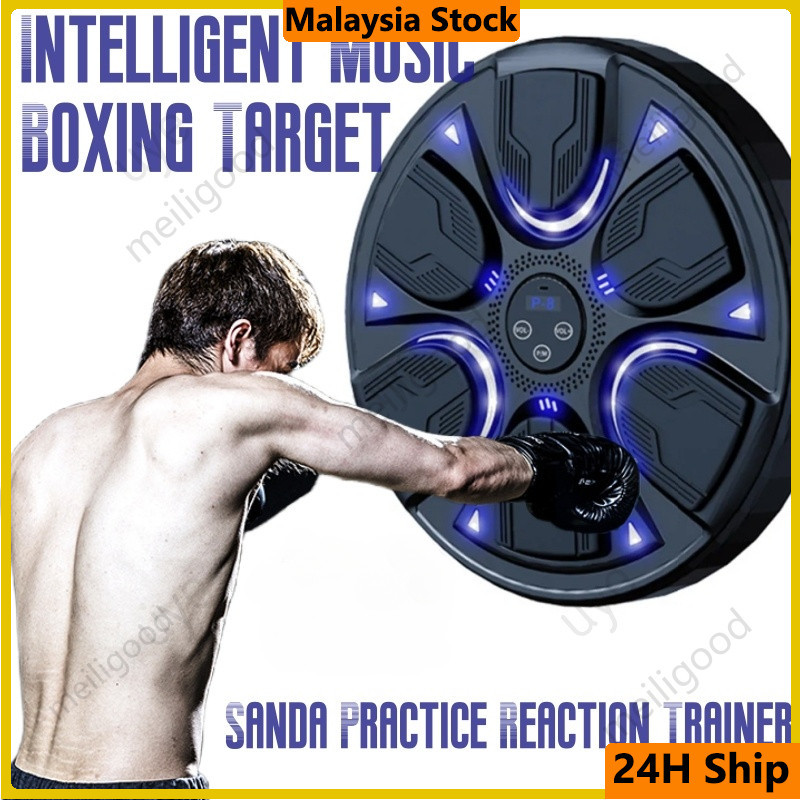 Intelligent Music Boxing Target Sanda Practice Reaction Trainer Wall ...