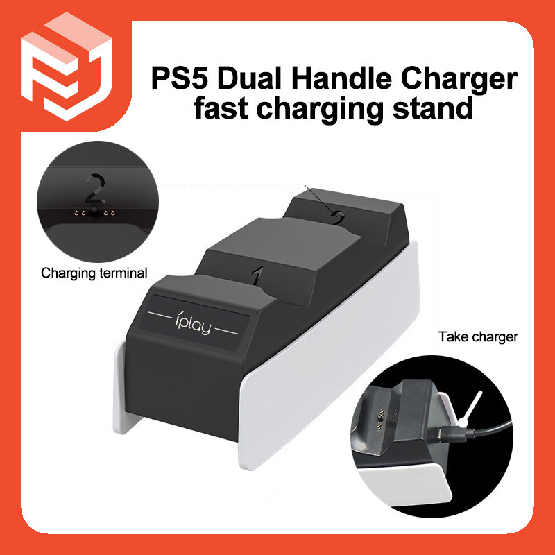 PS5 dual charging base PS5 controller charger dual base charge PS5 game ...