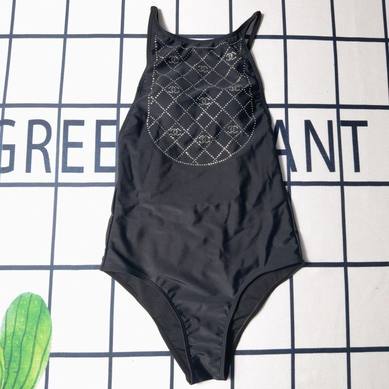 One-piece Swimsuit Women's High-End Sexy Backless Cross Strap Triangle ...