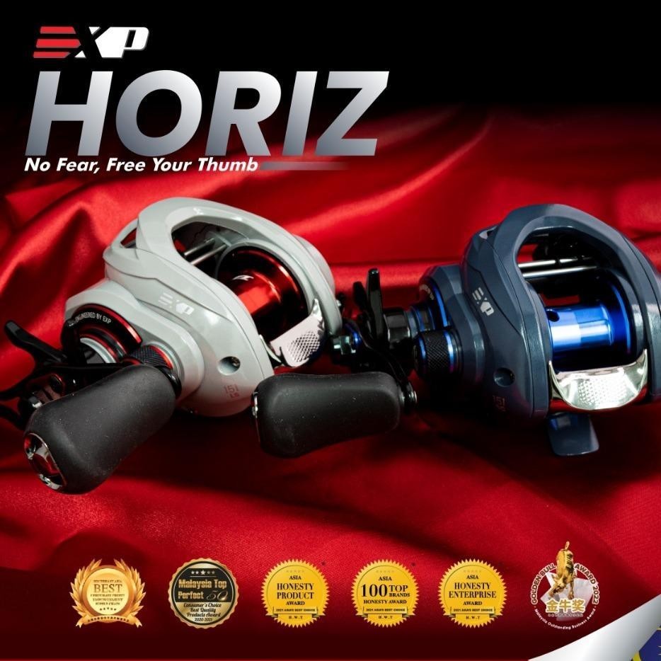 Exp Horiz Baitcasting Reel EXP Fishing Reel EXP BC Reel Mesin BC EXP ...