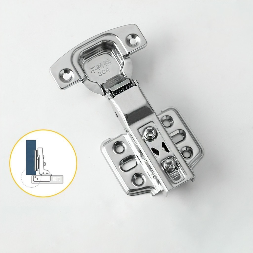 Stainless steel hinge with damper -Arredamento | Shopee Malaysia