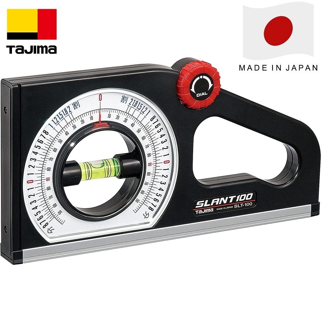 TAJIMA SLANT LEVEL / ROTARY ANGLE METER 9.8 inches ( 250mm ) Made In ...
