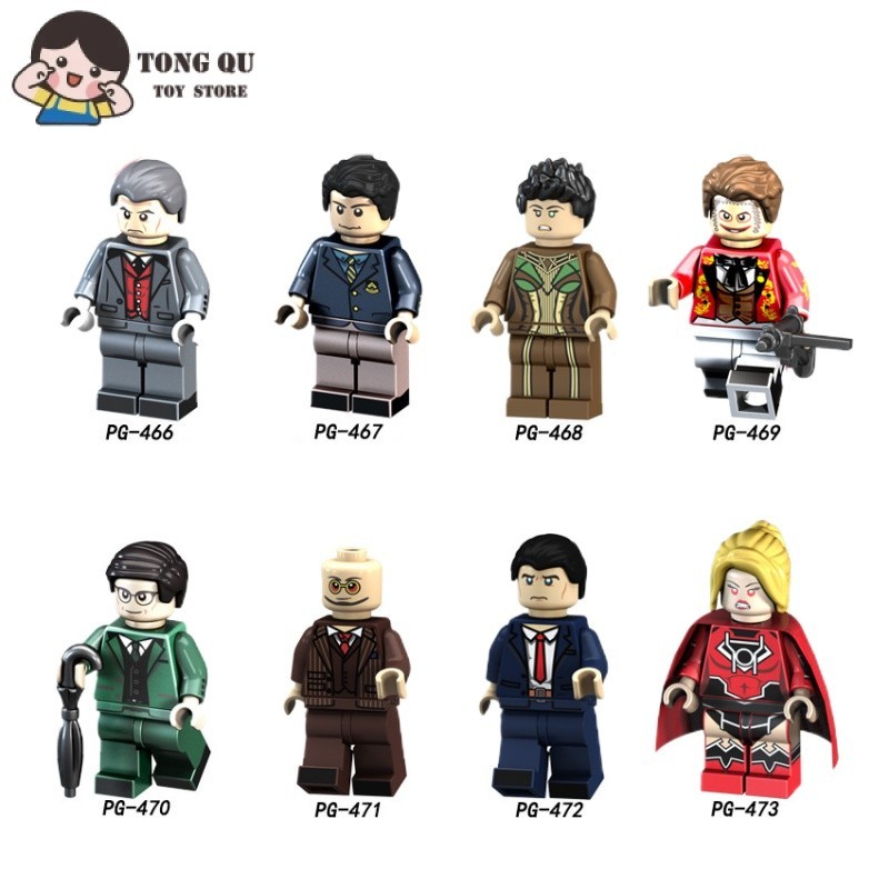 Superhero Minifigures Batman Building Block Doll Collection Model ...