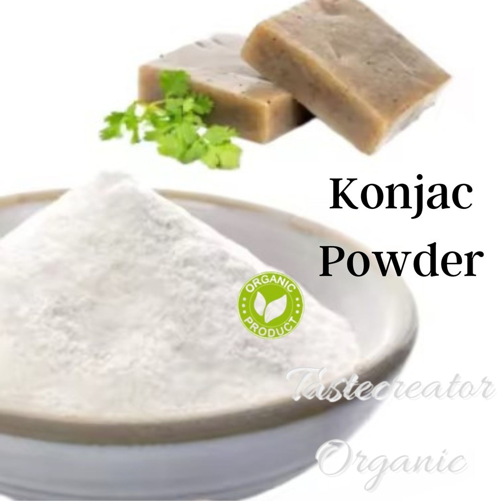 Pure Konjac Powder 魔芋粉 25g - 250g 生粉 Baking Konnyaku Glucomannan Food ...