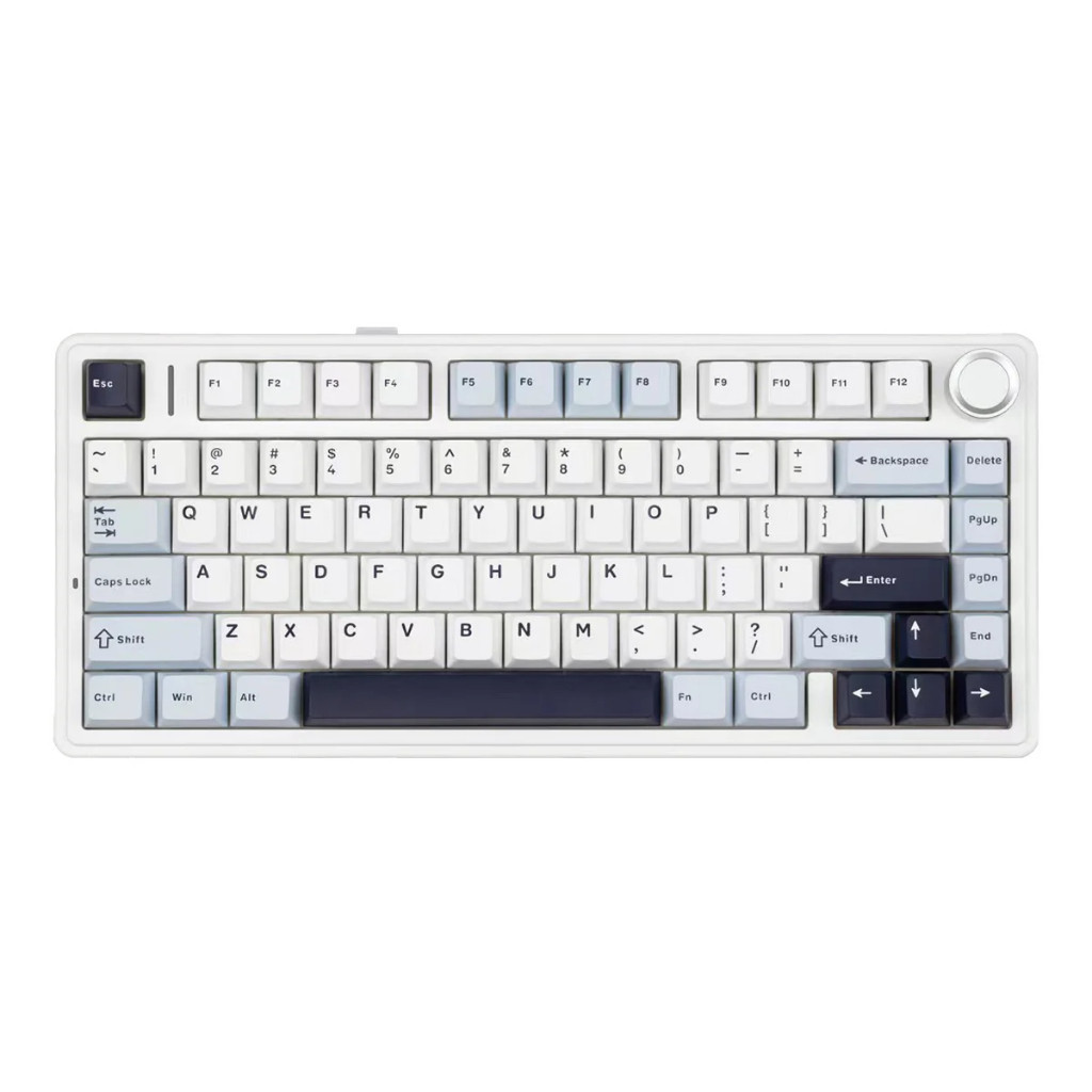 Aula F75 Mechanical Keyboard 80 Key with Gasket Structure 75% Layout Full-key Hot Swap Three ...