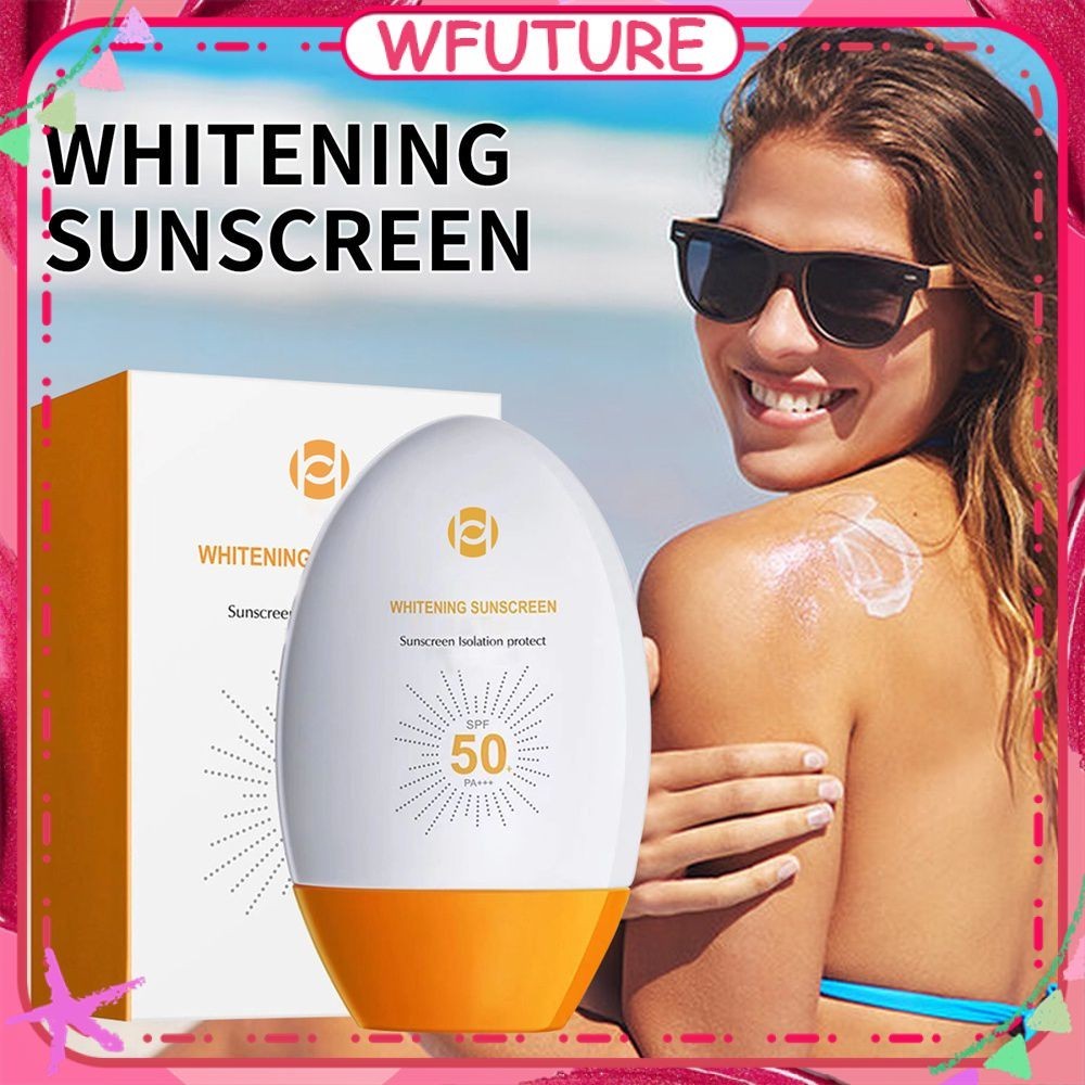 ⚡24H SHIPPING⚡ Ouhoe Spf50 Pa+++ Sunscreen Cream Anti-ultraviolet Prevent Sunburn Isolation ...