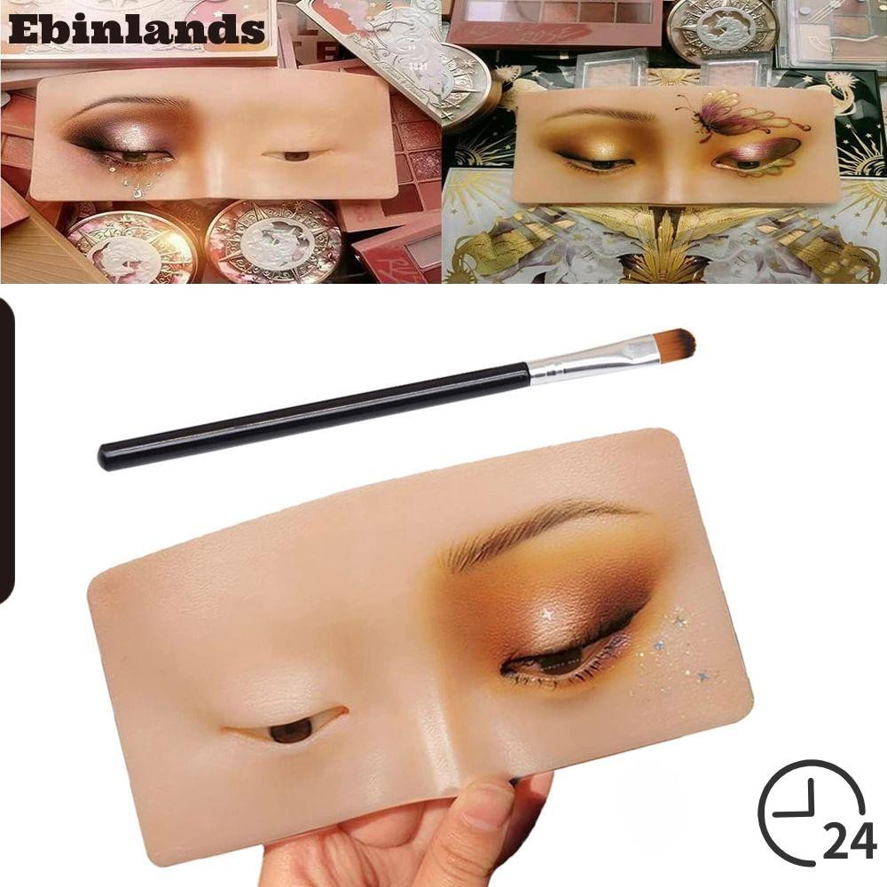 EBINLANDS Gift for beginner eyelash artists to Practicing Makeup Painting Makeup Practice Skin ...