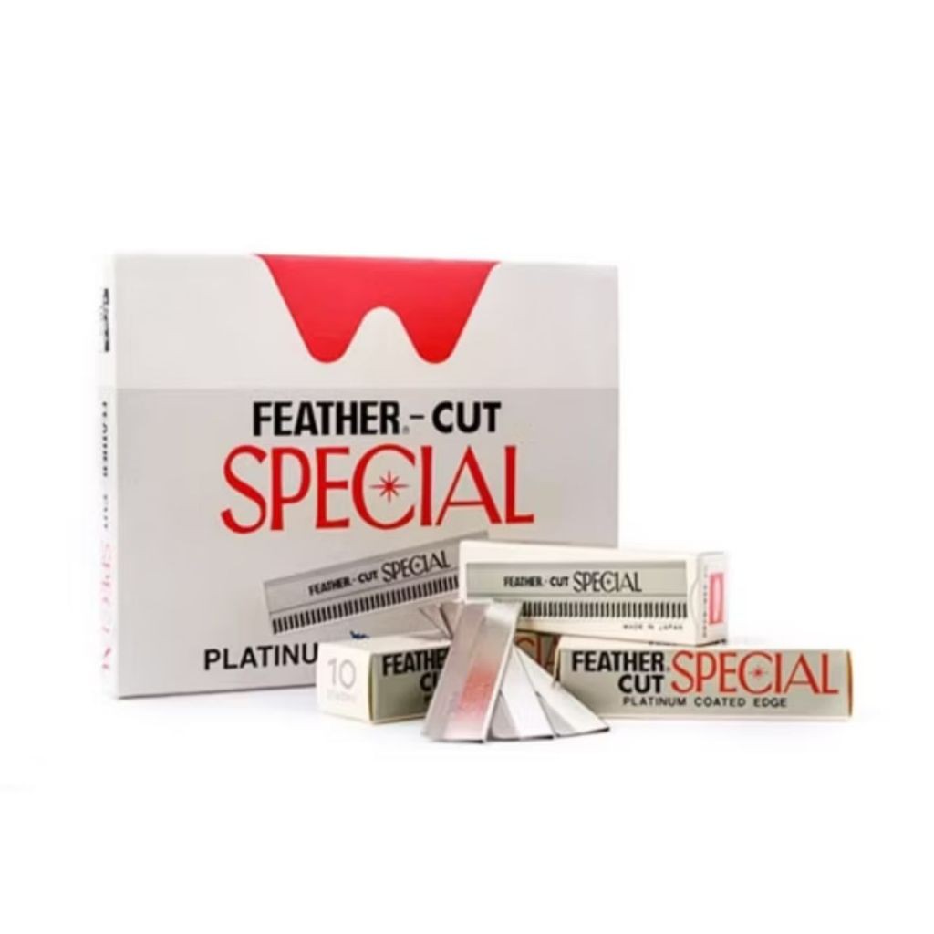 (Made in JAPAN)Razor Special Feather Cut Blade Barber Shaver Razor ...