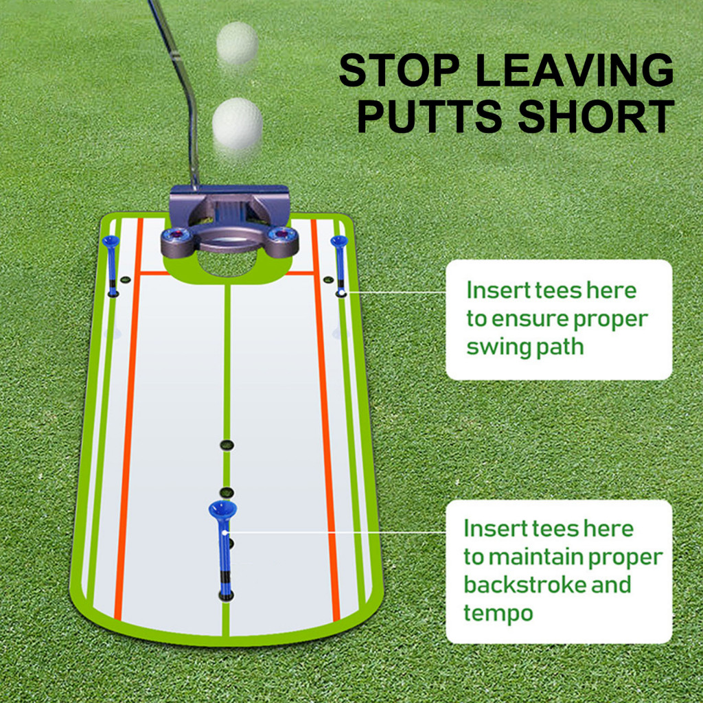 Golf Putting Mirror Golf Swing Alignment Scope Portable Golf Putting ...