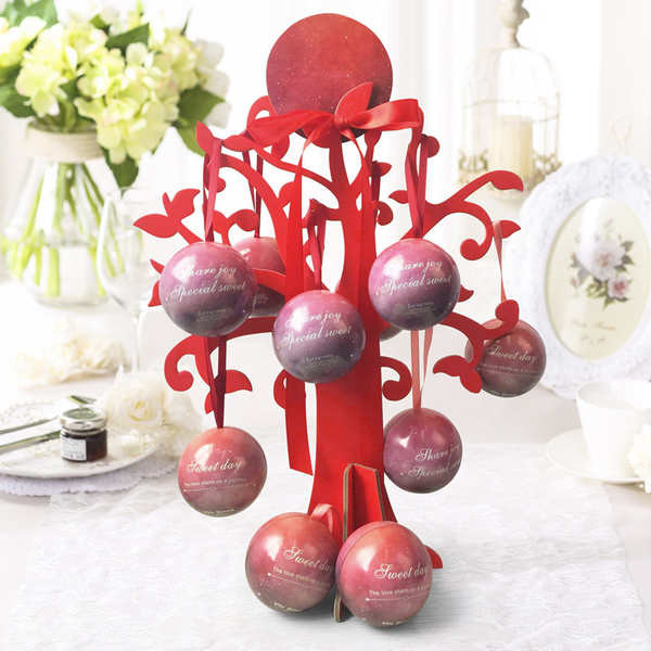 goodies klasik plastik goodies beg goodies kahwin Red Love Tree Wedding ...