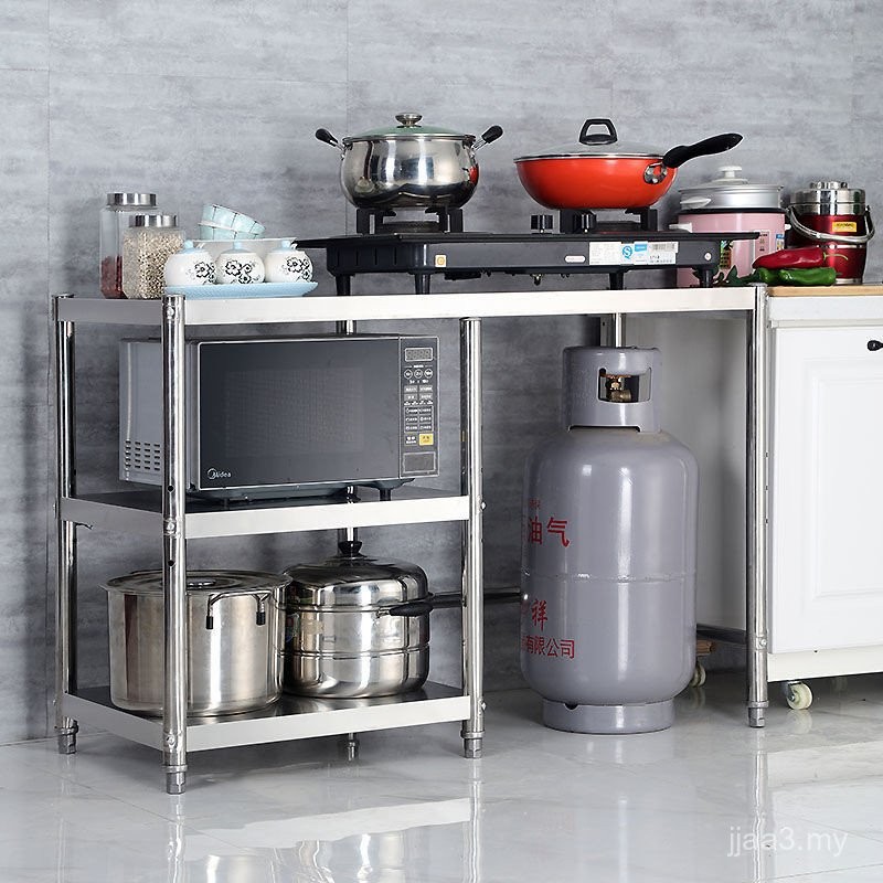 Household Gas Tank Kitchen Stainless Steel Operation Table Rack ...