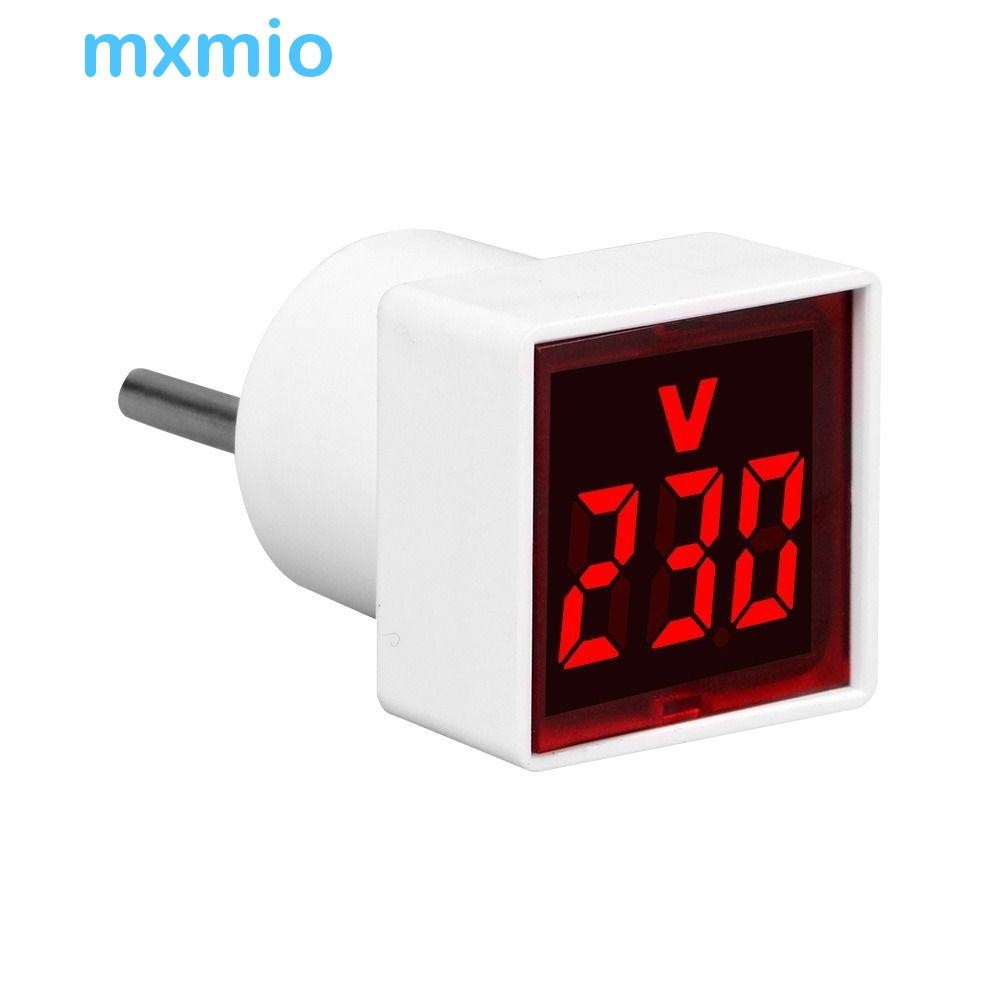 MXMIO Digital AC Voltmeter Indicator, Mini LED Voltage Test Monitor, No ...