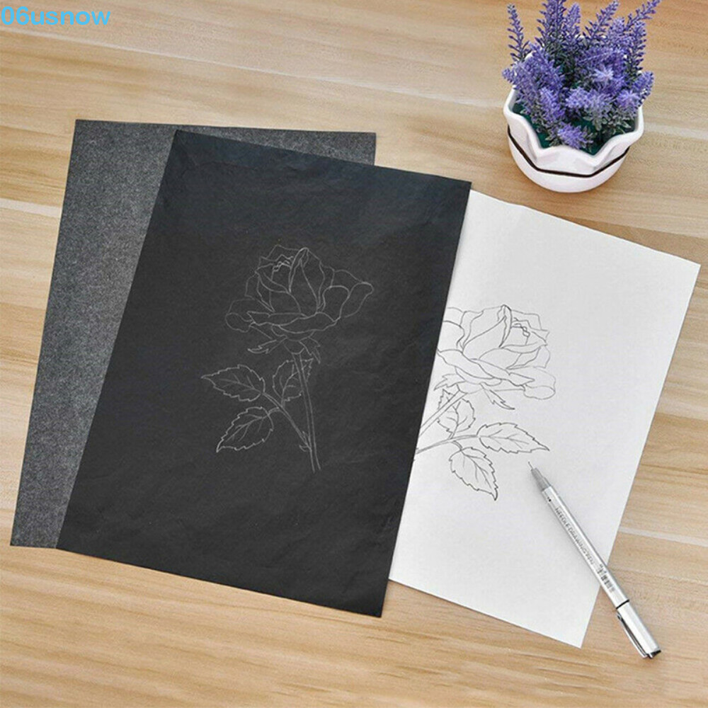 USNOW Carbonless Copy Paper, Tracing Paper One-side Drawing Carbon ...