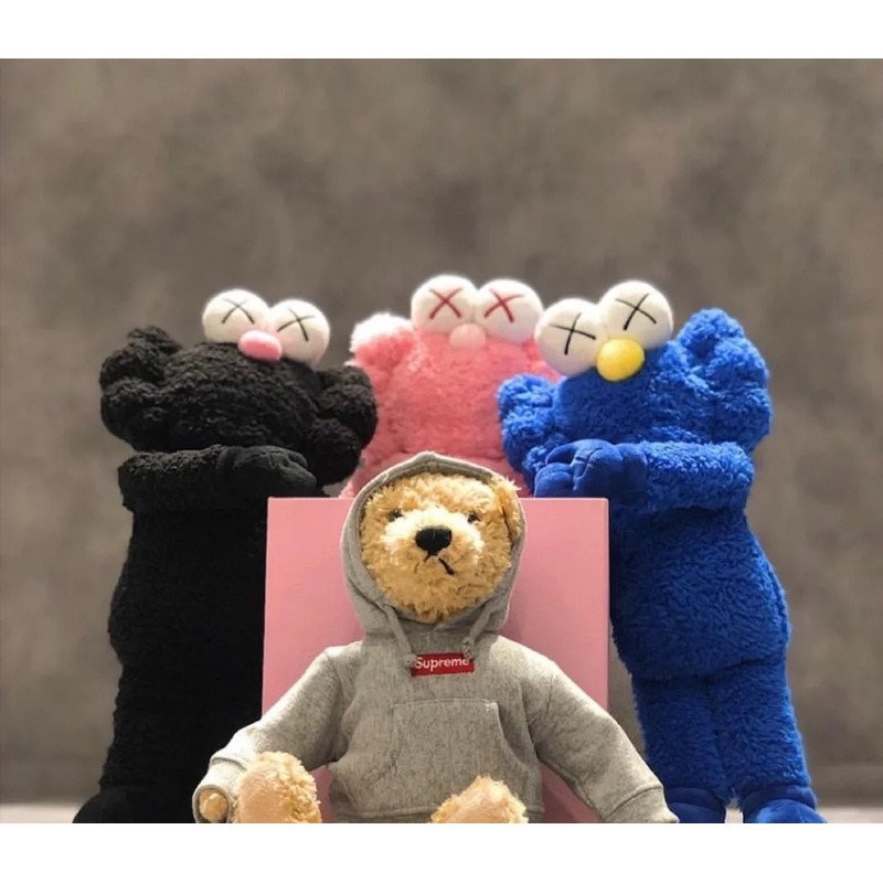 Kaws Influencer Doll BFF Doll Sesame Street Plush Toy Doll Lin Junjie ...