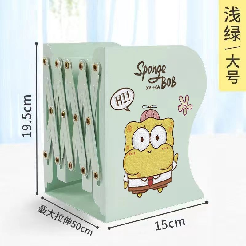[93% Praise Rate] Retractable Bookstand Shelf SpongeBob SquarePants ...