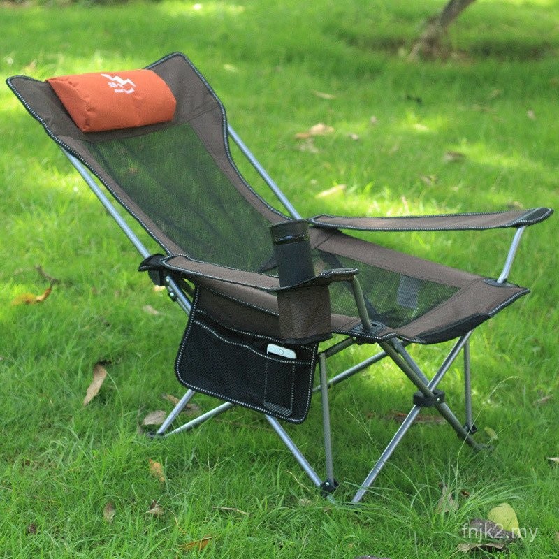 Fishing Chair Foldable Reclining Chair Outdoor Portable Fishing Chair ...