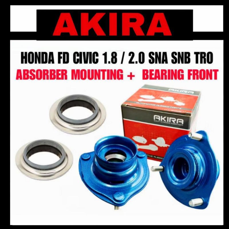 Honda Civic 1.8 2.0 FD SNA TRO Absorber Mounting Front 51920-SNA-023 ...