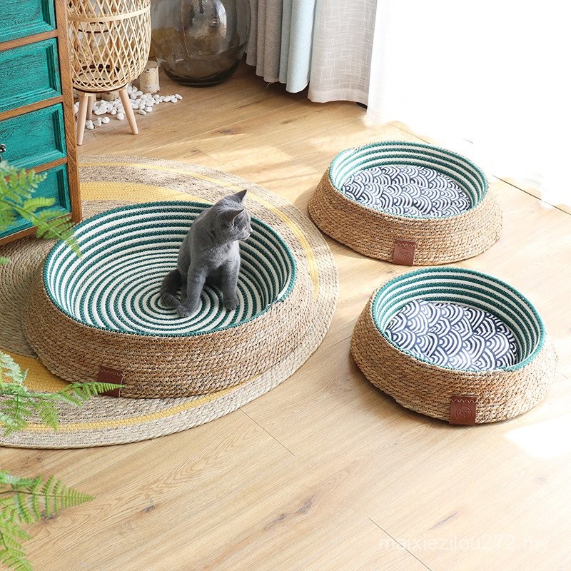 New Rattan Cat Litter Four Seasons Universal Pet Influencer Cat Litter ...