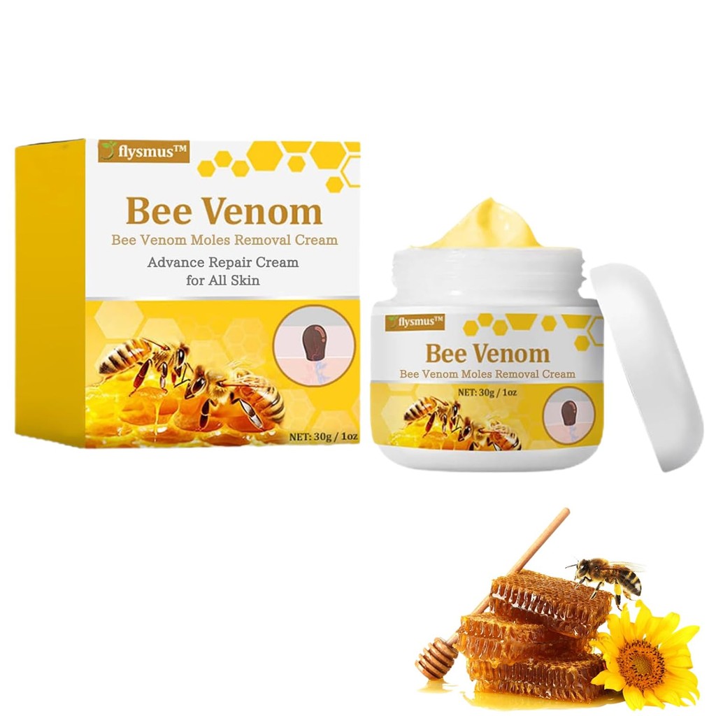 Flysmus Bee Venom Treatment Cream, New Professional Bee Venom Repair ...