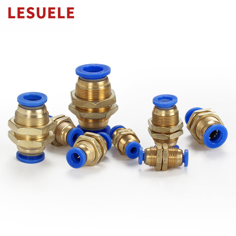 Pneumatic Components Quick Quick Plug Type Connector PM-4-6-8-10-12 ...