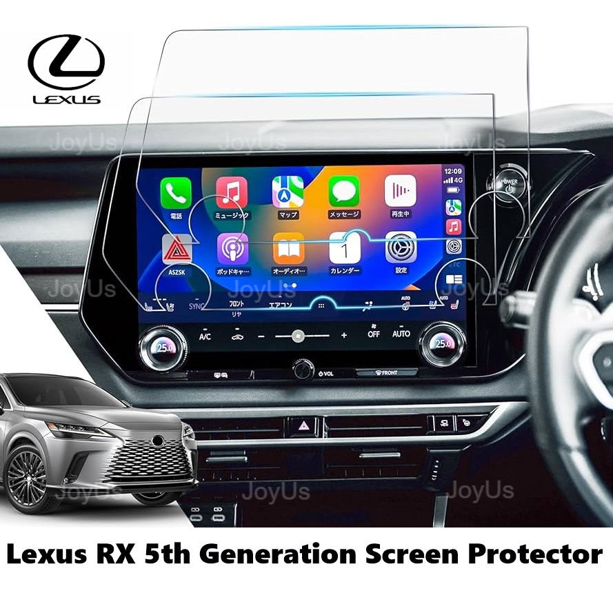 LEXUS RX 5th Generation (2023-2025) Infotainment Screen Tempered Glass ...
