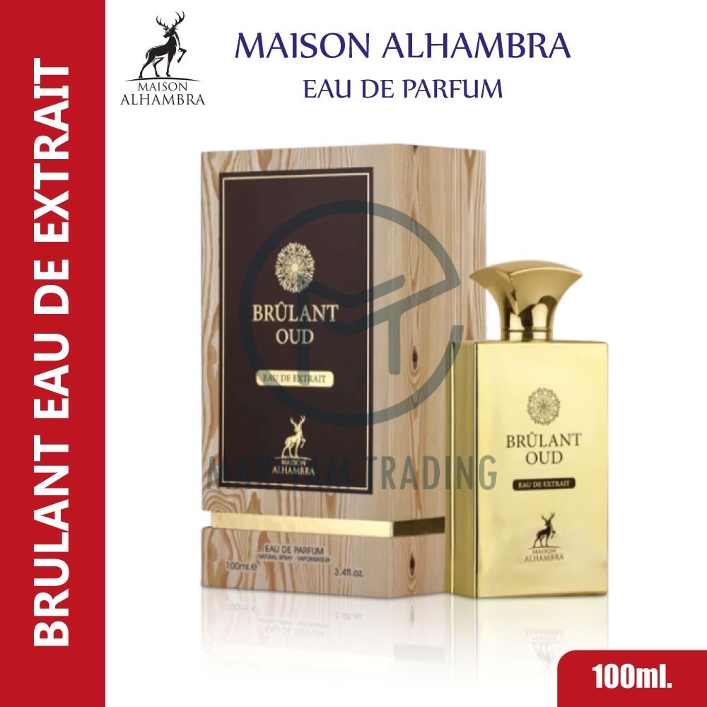 Brulant Oud Eau De Extrait by Maison Alhambra 100 ml | Shopee Malaysia