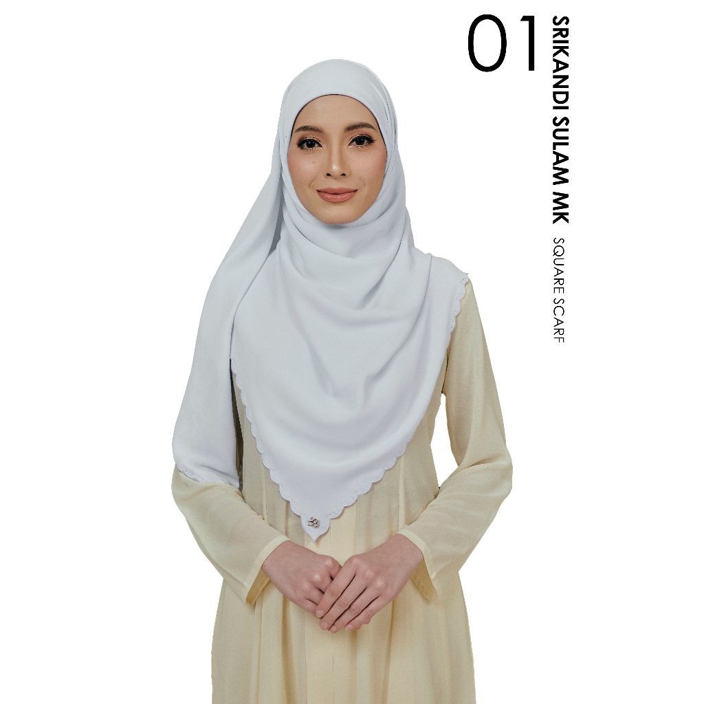 Srikandi Sulam MK Square Scarf | Shopee Malaysia
