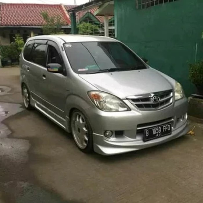 Old avanza bodykit, vvti model, duraflex grt indonesia sl2 material ...