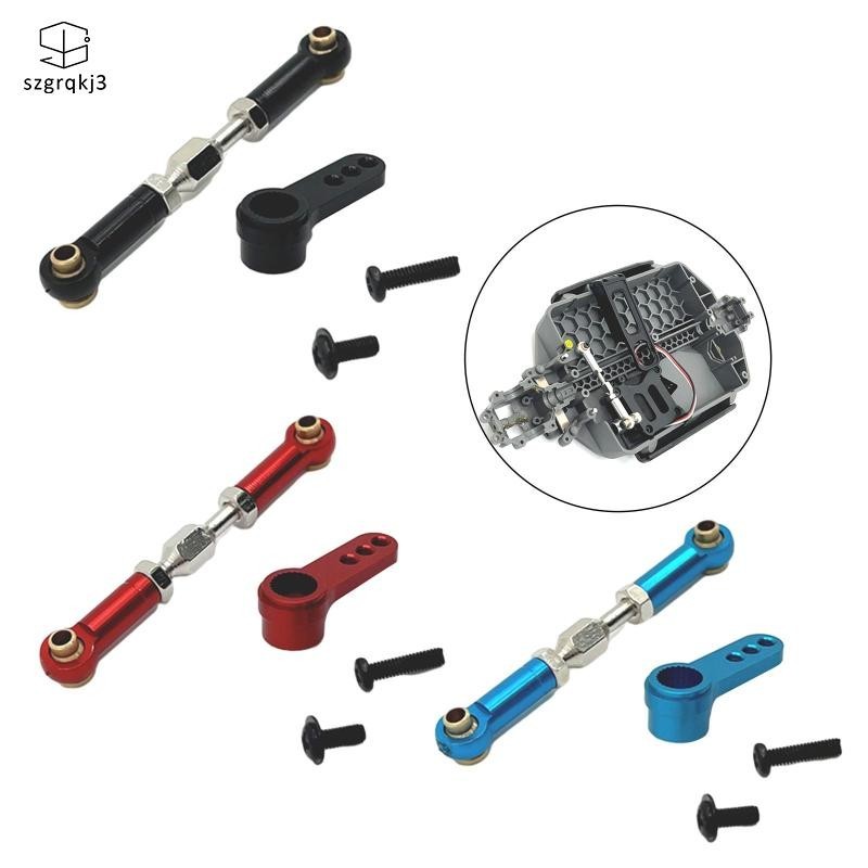[szgrqkj3] RC Steering Linkage Set, Car Push Rods, Metal Steering Rod ...