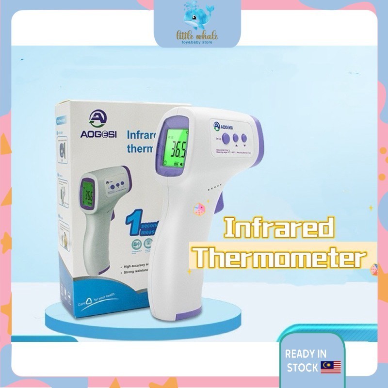 🐳Digital Non-Contact Infrared Thermometer Body Forehead Fever ...