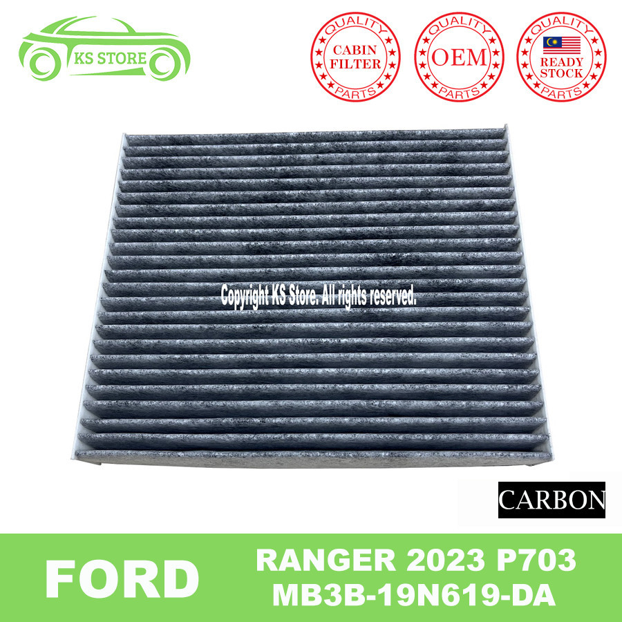 Ford Ranger 2023 P703 Carbon Cabin Air Filter Active Carbon OE ...